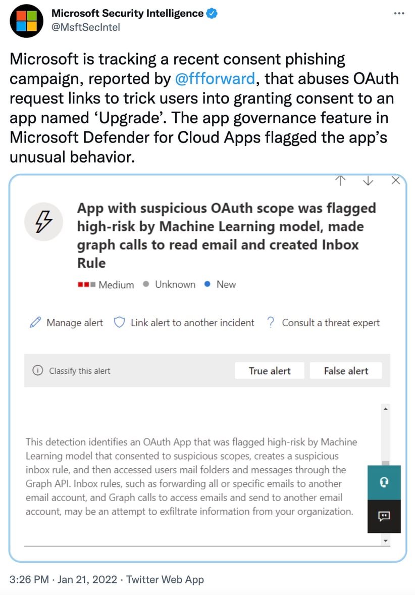 Microsoft Warns of Latest “Consent Phishing” Attack Intent on Reading ...