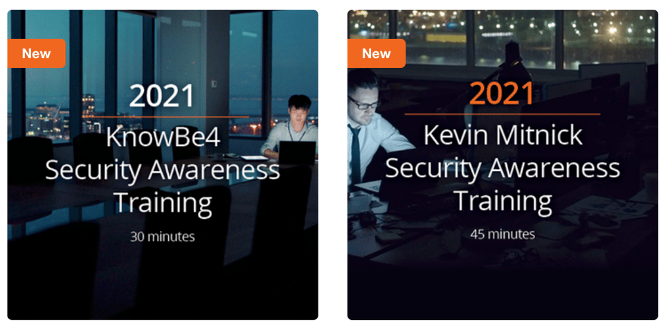 KnowBe4 Fresh Content Updates from December: Including New 2021 KnowBe4 ...