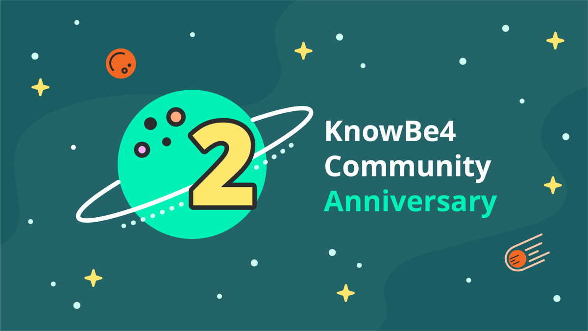 Happy 2nd Birthday to Our KnowBe4 Community!