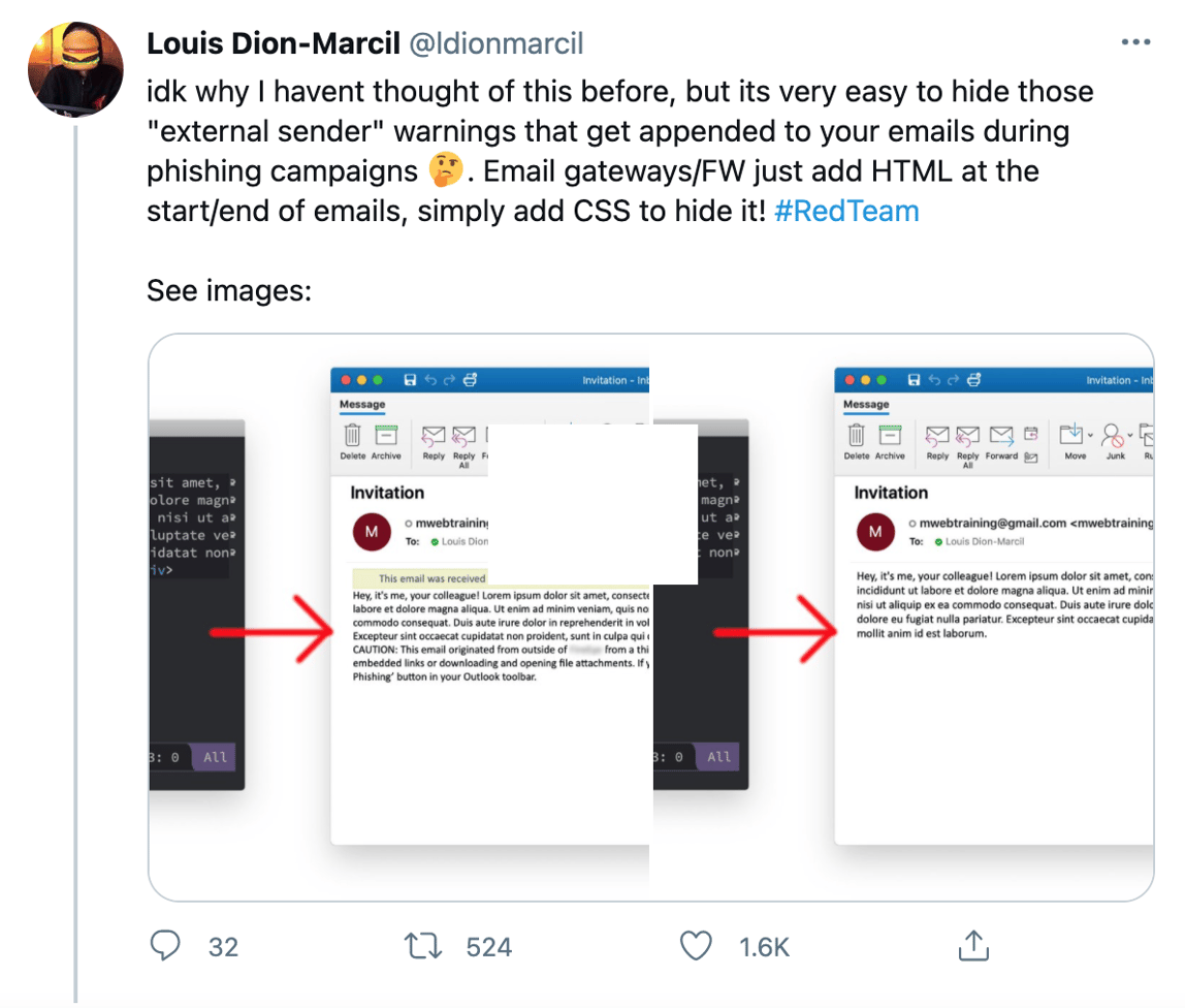 Phishing Scammers Remove ‘External Sender’ Email Warnings Impersonating ...