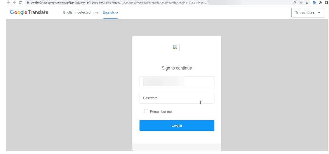 New Credential Harvesting Scam Impersonates Google Translate to Trick ...