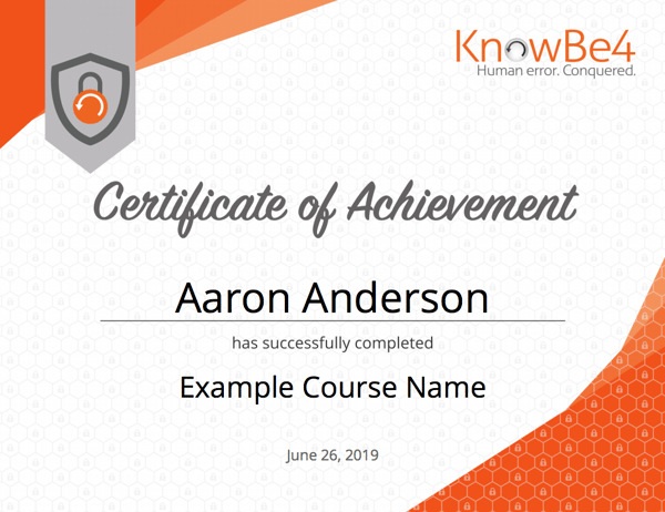 KnowBe4 Fresh Content and Feature Updates - June 2019