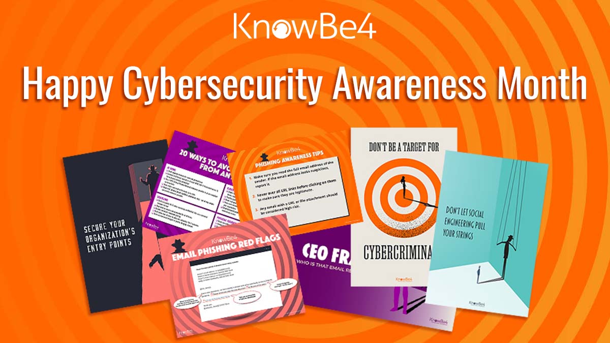 Happy Cybersecurity Awareness Month 2021 from KnowBe4!