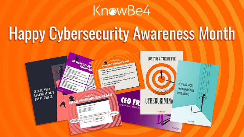 Happy Cybersecurity Awareness Month 2021 from KnowBe4!