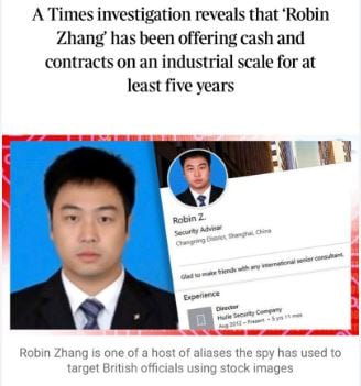 LinkedIn Deception: How a Chinese Spy Tricked Thousands of UK Officials