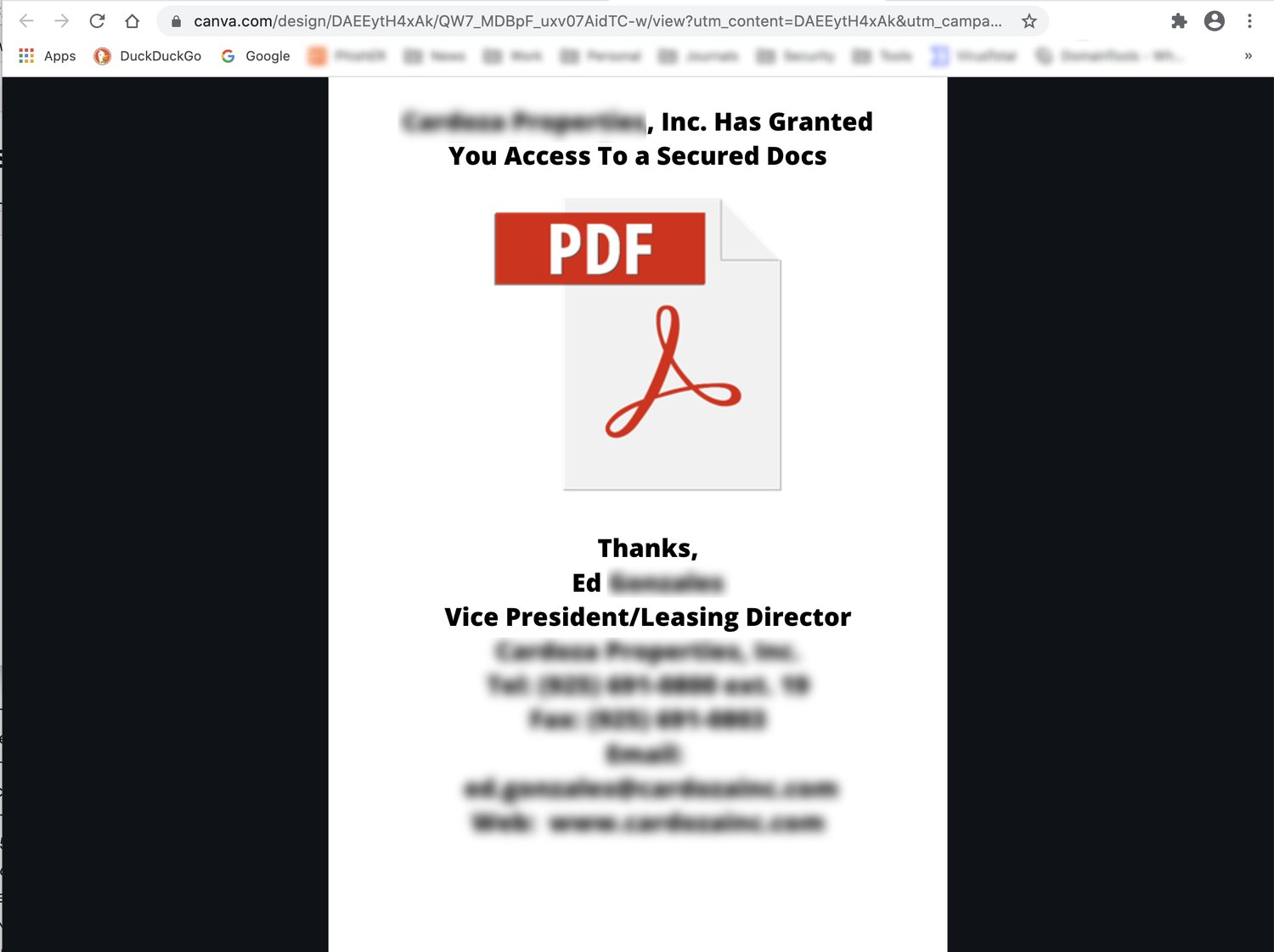 Phishing with Canva: Bad Guys Exploit Graphic Design Platform