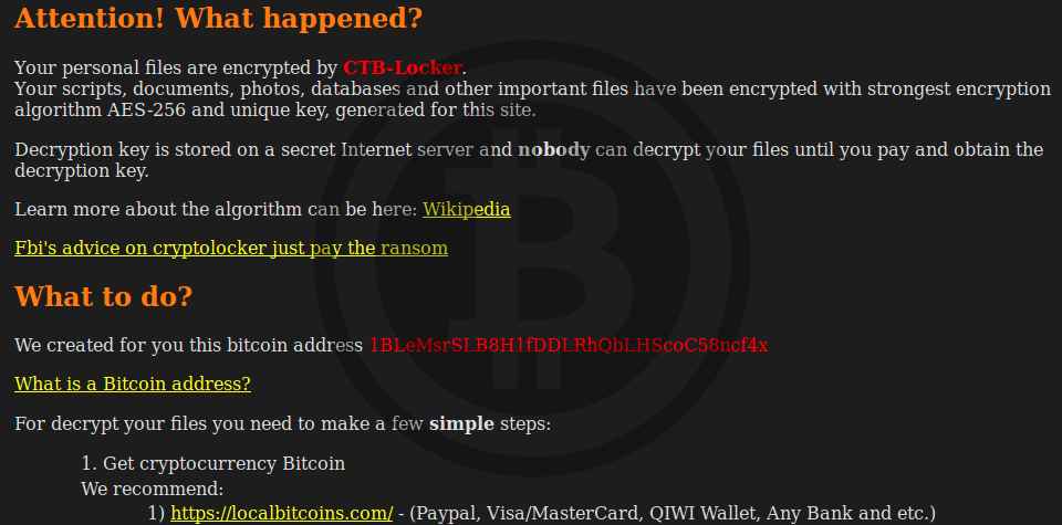 [ALERT] 2016 Is A Ransomware Horror Show. Here's The Roundup Of 32 New ...