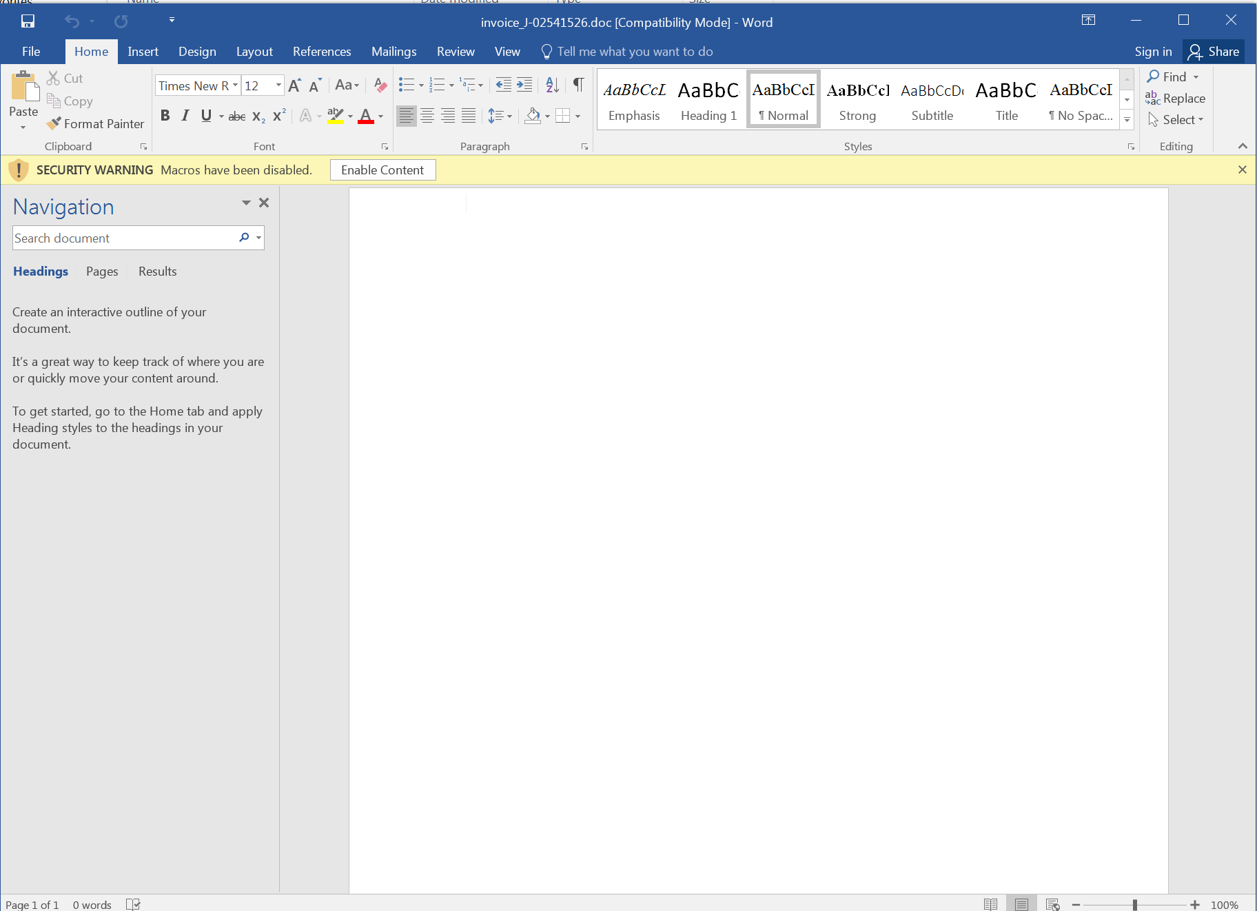 KnowBe4's Field Guide to Macro Warning Screens