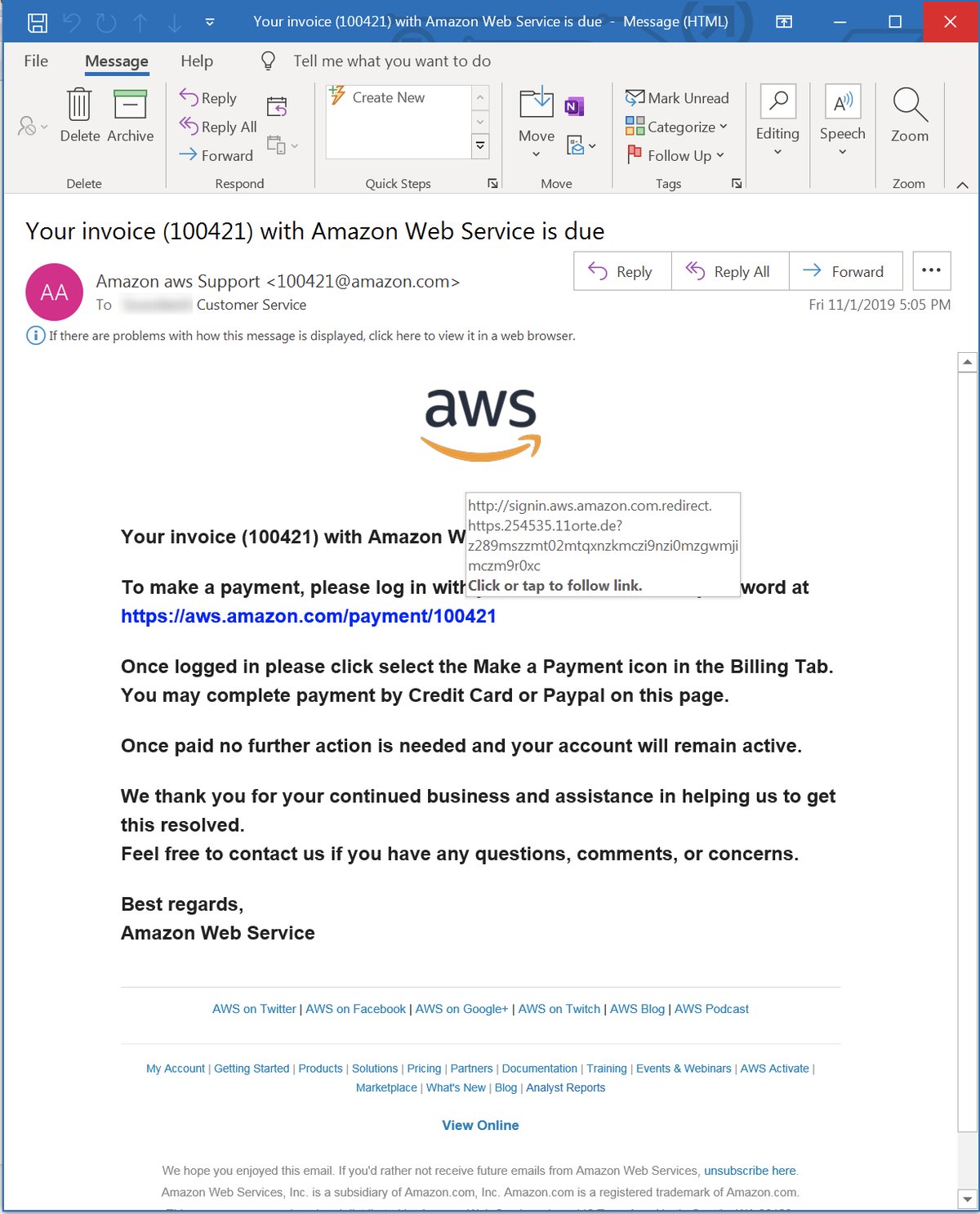 An Embarrassment of Riches: Malicious Actors Target AWS Accounts
