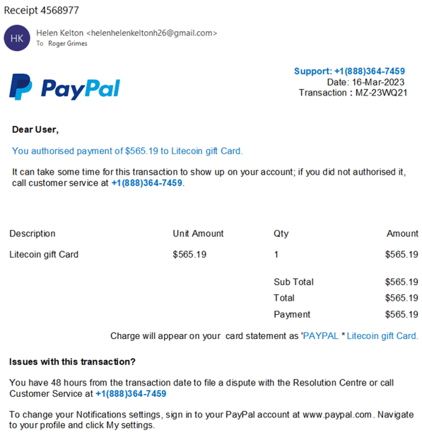 [HEADS UP] FBI Warns About Callback Phishing