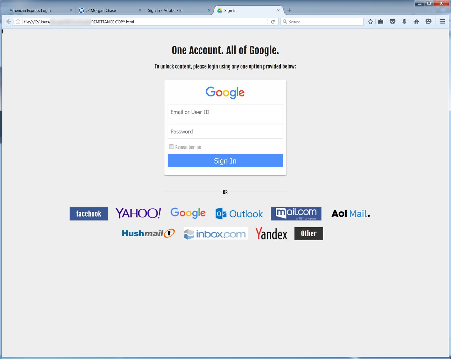 The Hidden Dangers of .HTML Attachments