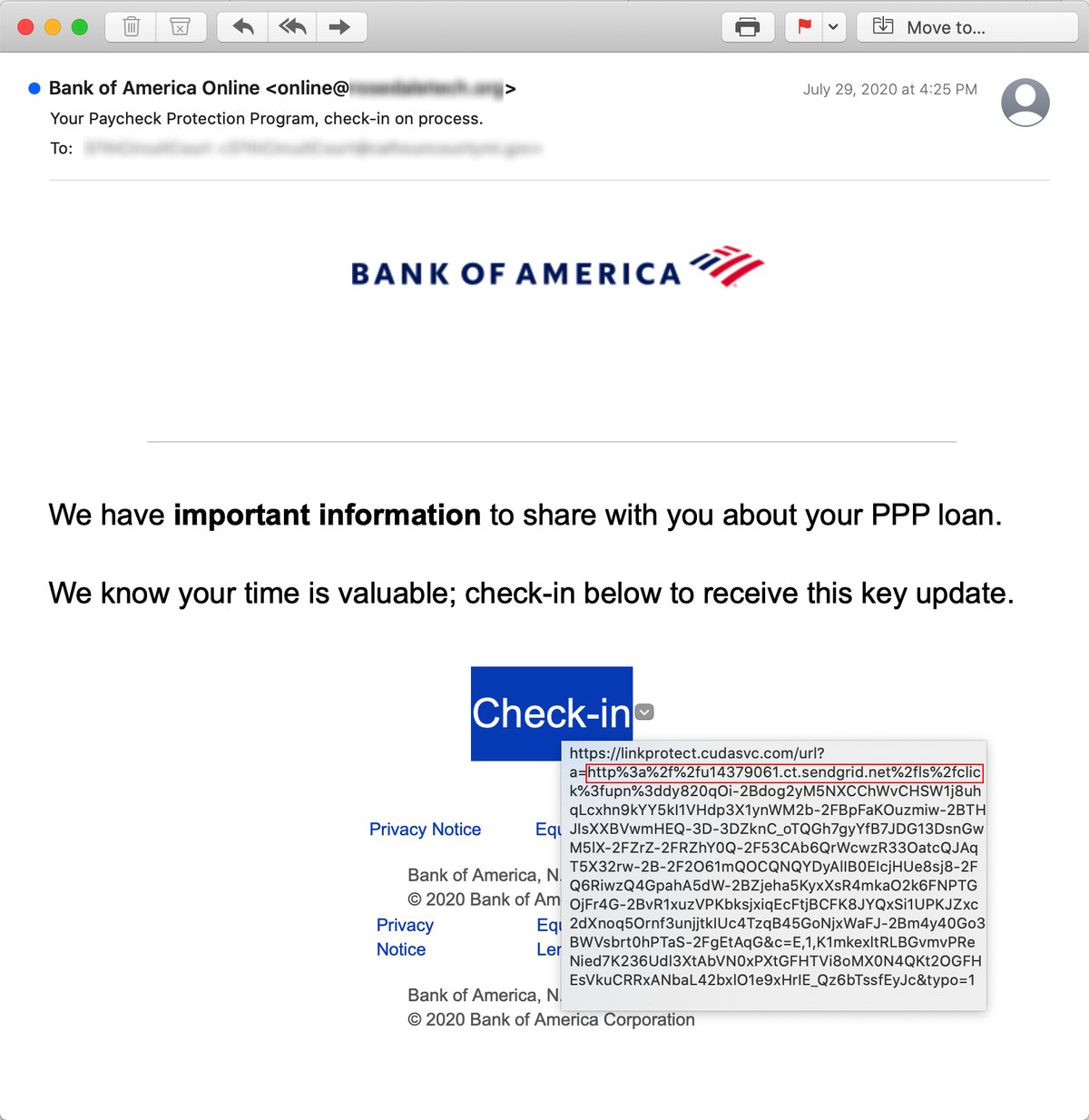 SBA Phishing: Malicious Actors "Return to Roots" in the Hunt for Money