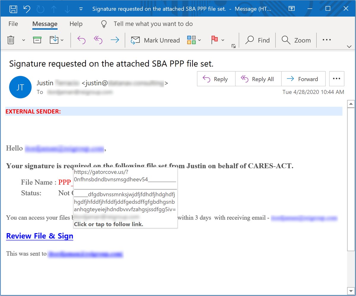 SBA Phishing: Malicious Actors "Return to Roots" in the Hunt for Money