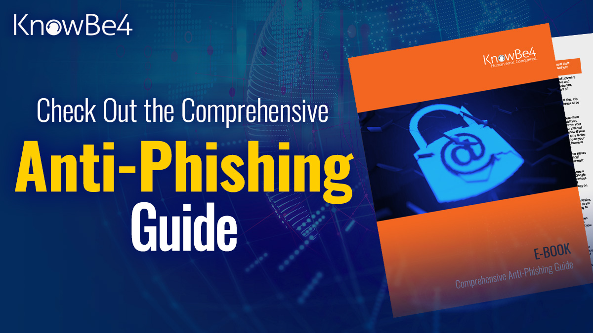 [New E-Book] Comprehensive Anti-Phishing Guide