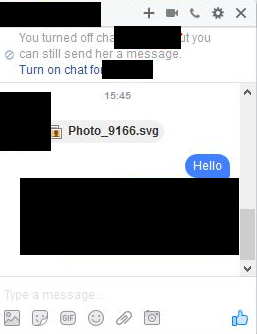 Yes, that message is really from Facebook. And, yes, it's really malicious.