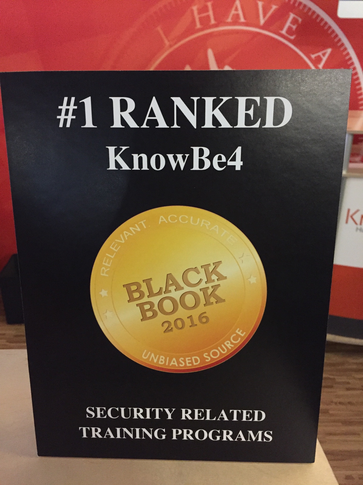 KnowBe4 Gets Top Award At InfoSecWorld Conference