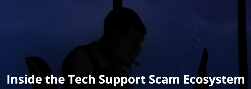 Inside the Tech Support Scam Ecosystem