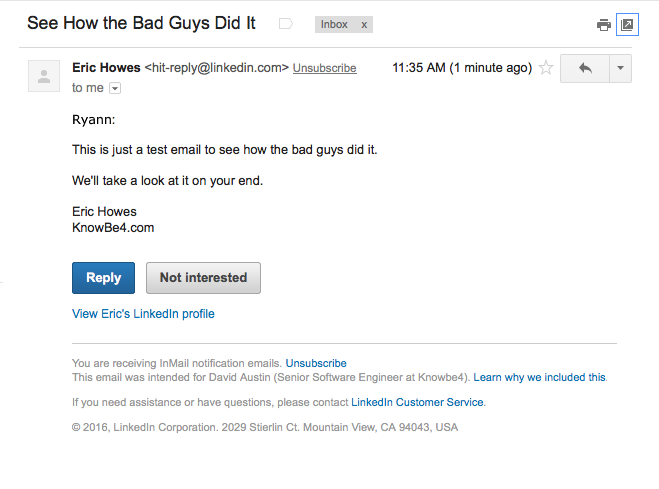 The LinkedIn Phishing Attack: How They Did It
