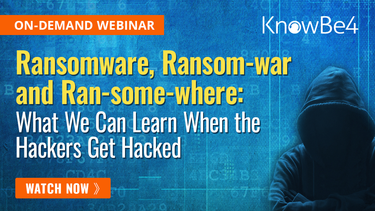 [On-Demand] Ransomware, Ransom-war and Ran-some-where: What We Can ...