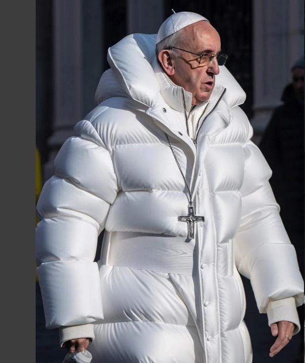The Pope, Puff Jackets and Money going POOF!
