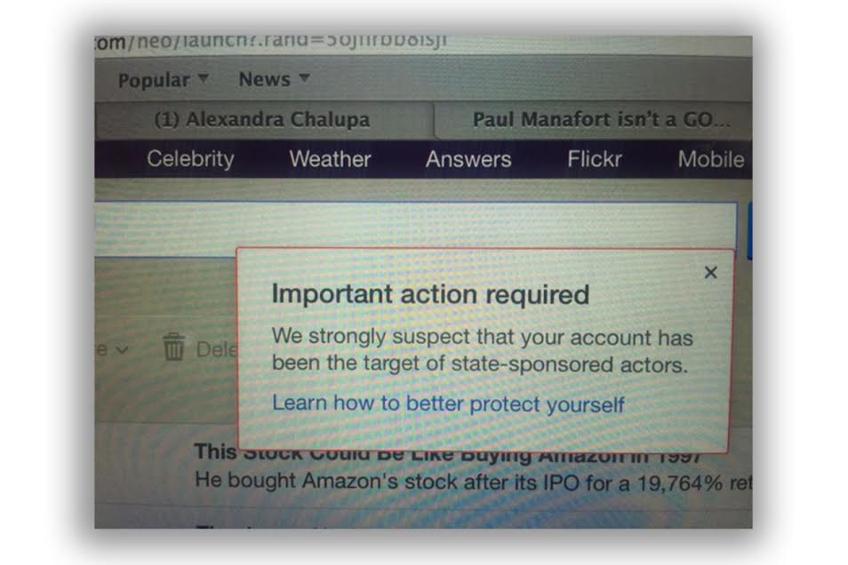 The Ultimate Pop-up Phishing Warning Message